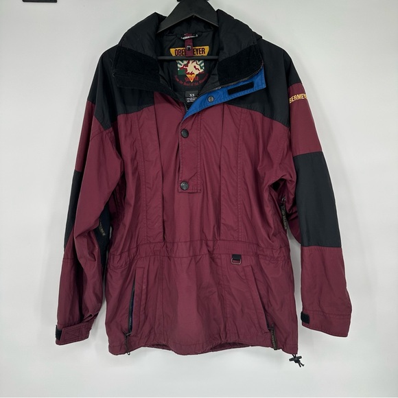 Obermeyer | Jackets & Coats | Obermeyer Burgundy Pullover Ski Jacket Xs ...